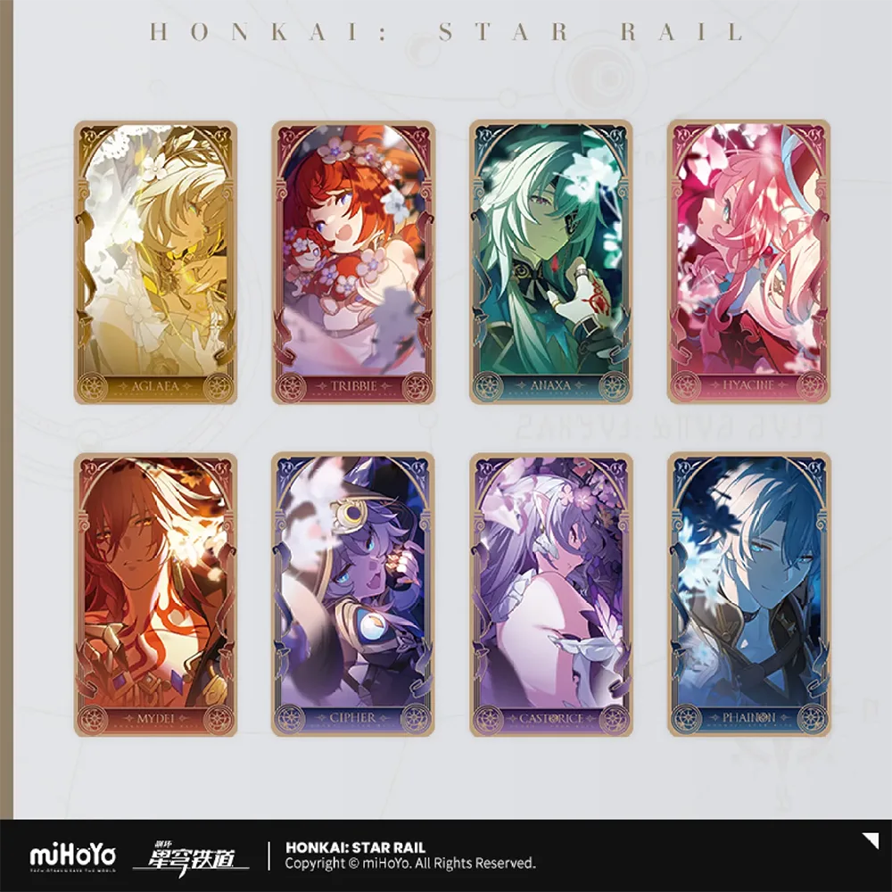 Honkai: Star Rail Amphoreus’ Saga of Heroes Collectible Cards – Isekai ...