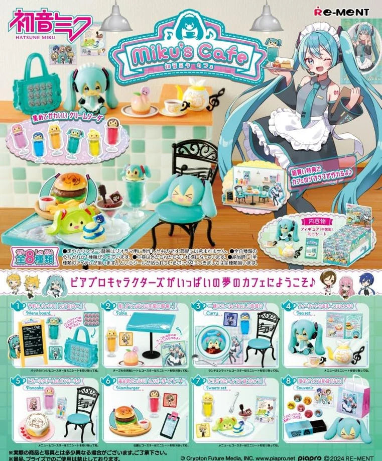 Re-Ment Hatsune Miku Miku's Cafe Blind Box – Isekai Gacha
