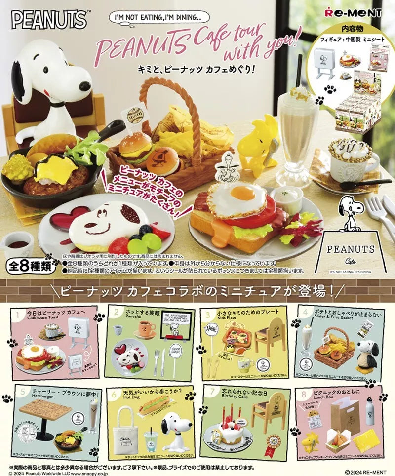 Re-ment Snoopy Peanuts Cafe – Isekai Gacha